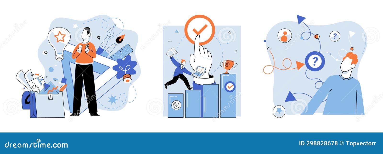 Creative Idea. the Creative Idea Metaphor Serves As Guiding Light in ...