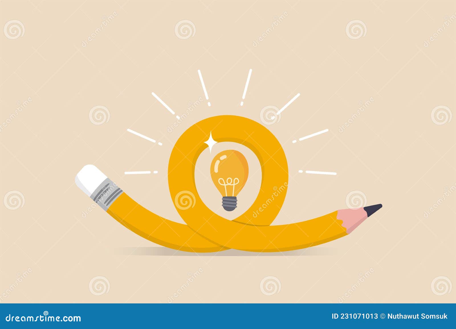 Creative Idea, Imagination, Writing Skill or Learning and Education ...