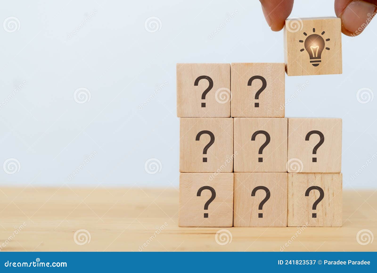 Creative Idea, Innovation and Solution Concept. Team Brainstorming for ...