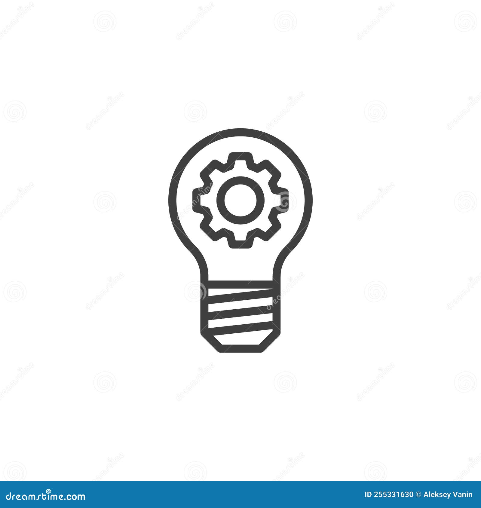 Creative Idea Line Icon Stock Illustration Illustration Of Creative