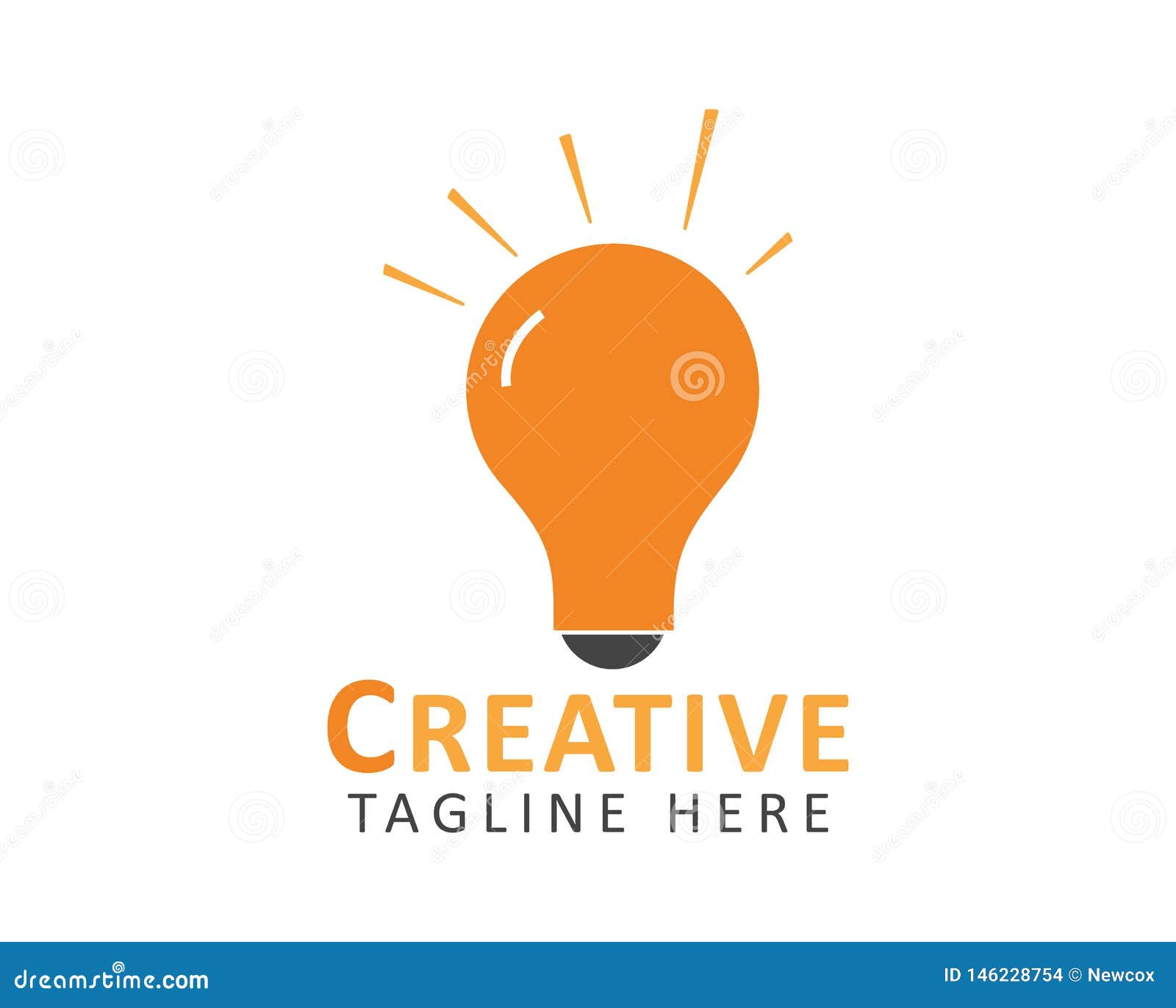 Creative Idea logo . stock vector. Illustration of energy - 146228754
