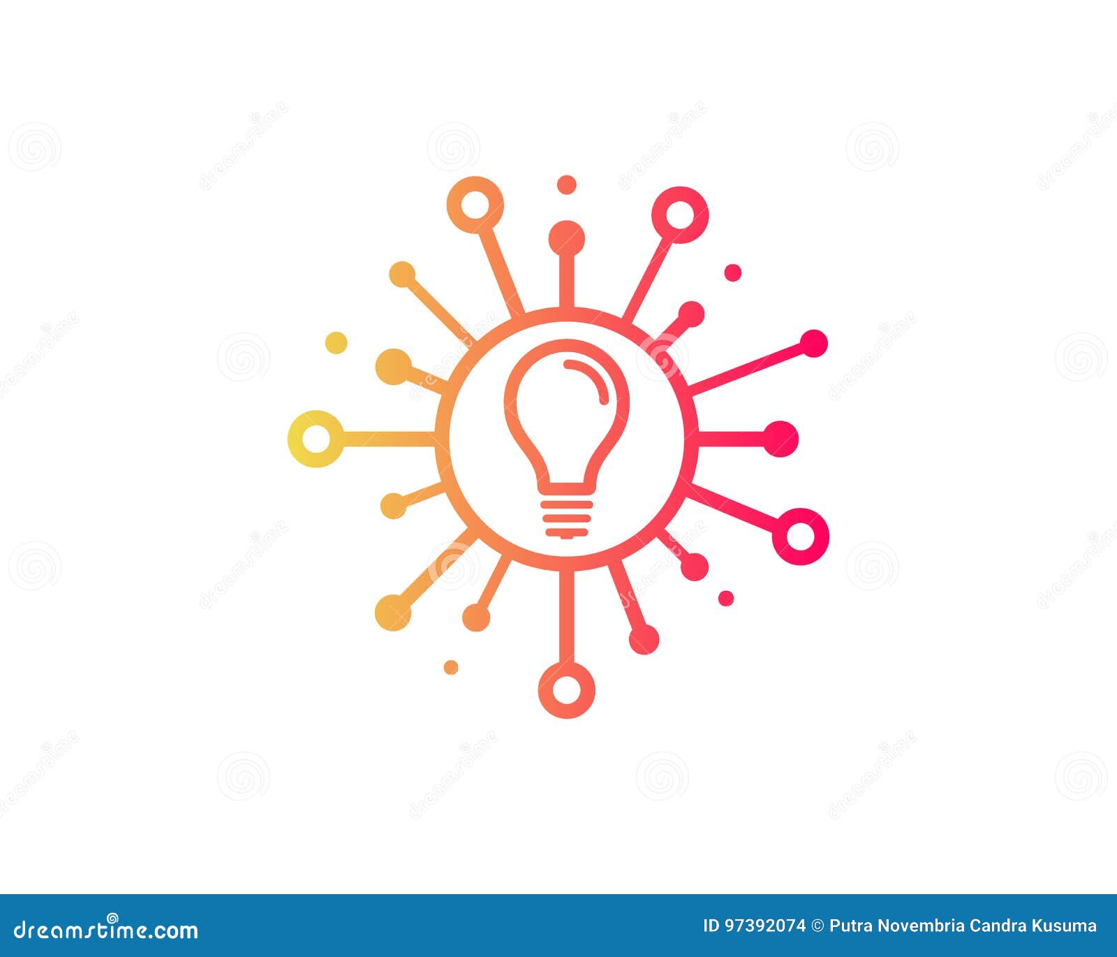 Creative Idea Share Icon Logo Design Element Stock Vector ...