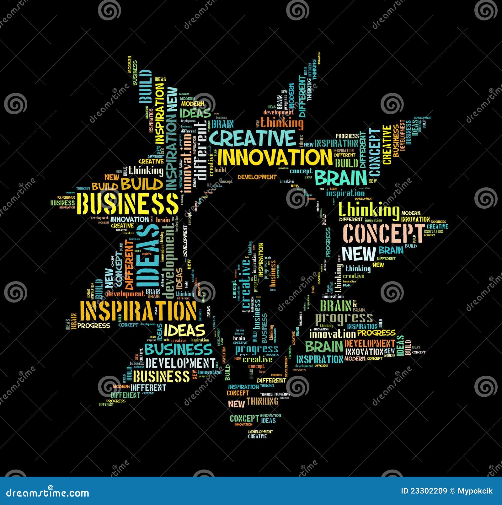 Creative Ideas Concept stock illustration. Illustration of innovation ...