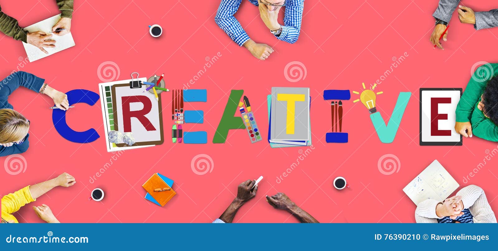 Creative Ideas Design Imagination Inspiration Style Concept Stock Photo ...