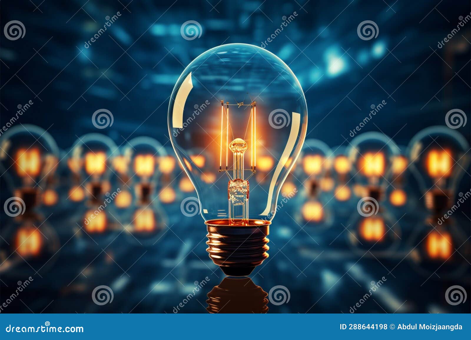 Creative Ideas Illuminated by Innovative Tech, Like Shining Light Bulbs ...