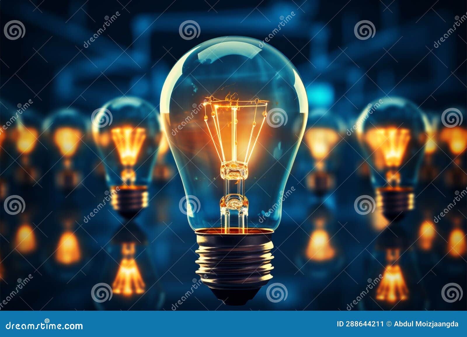 Creative Ideas Illuminated by Innovative Tech, Like Shining Light Bulbs ...
