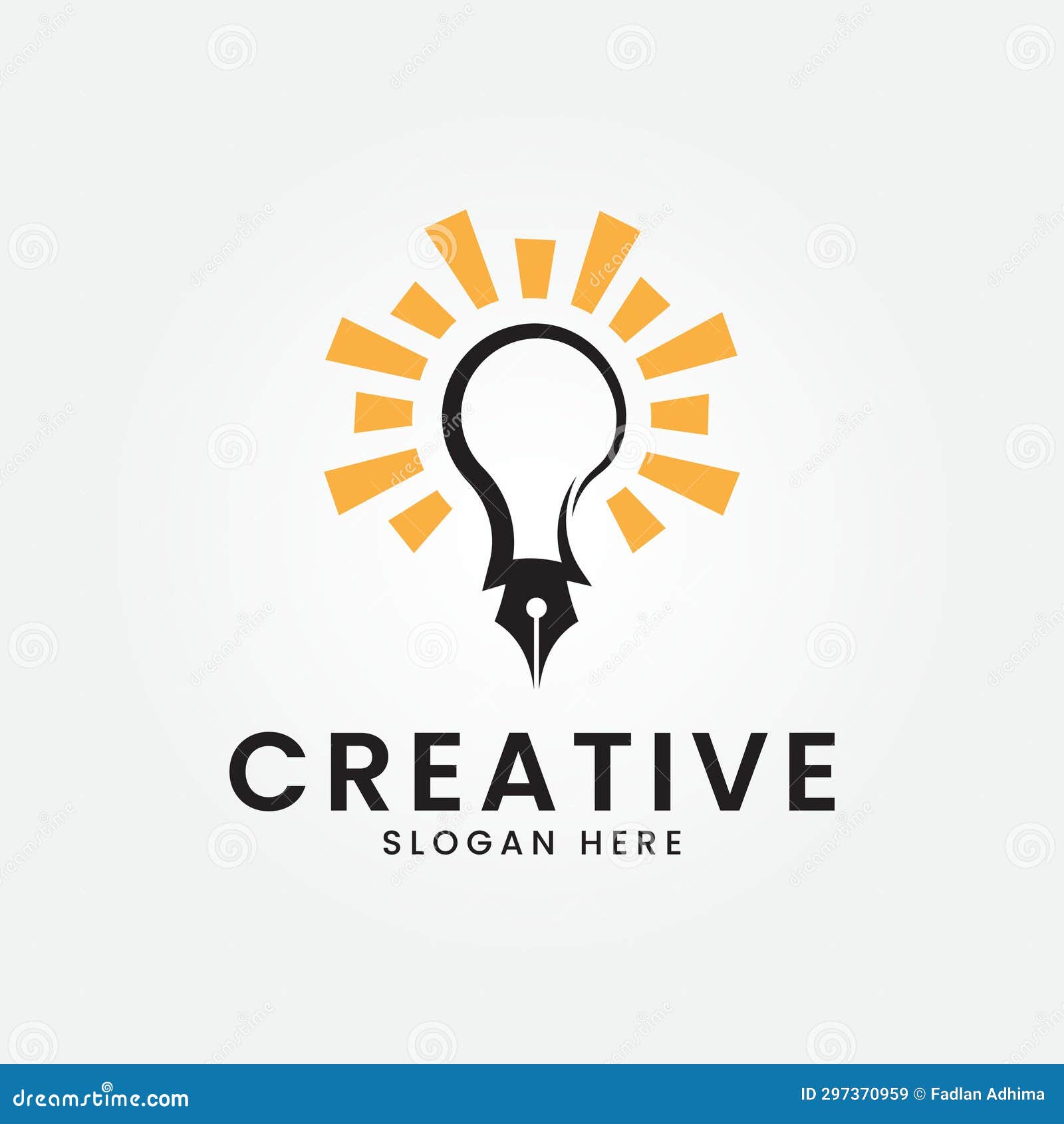 Creative Ideas for Mascot or Logo Design Vector Illustration Stock ...