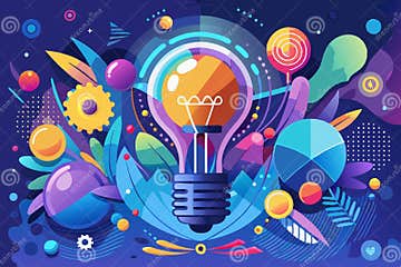 Creative Illumination Bright Ideas Visual Elements Design Inspiration ...