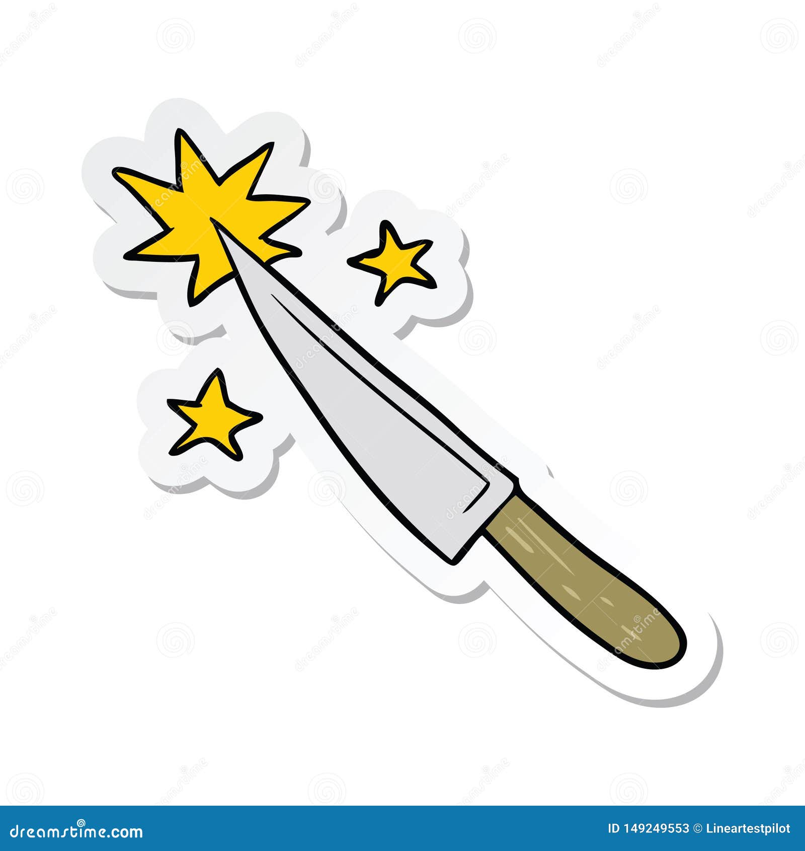 Cartoon Big Sharp Daemon Horns Vector Set | CartoonDealer.com #140677381