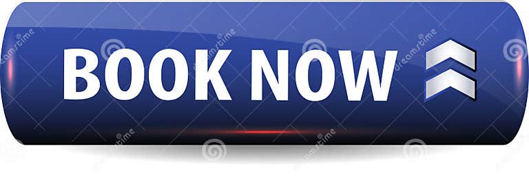 Book Now Web Button Classic Blue Button White Background Stock Illustration - Illustration of ...