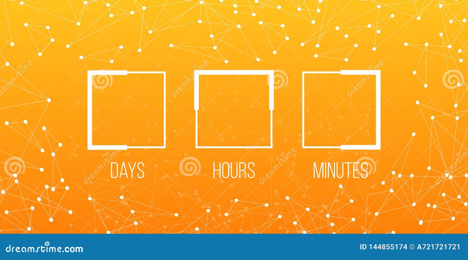 Creative Illustration of Digital Clock Timer Isolated on Background ...