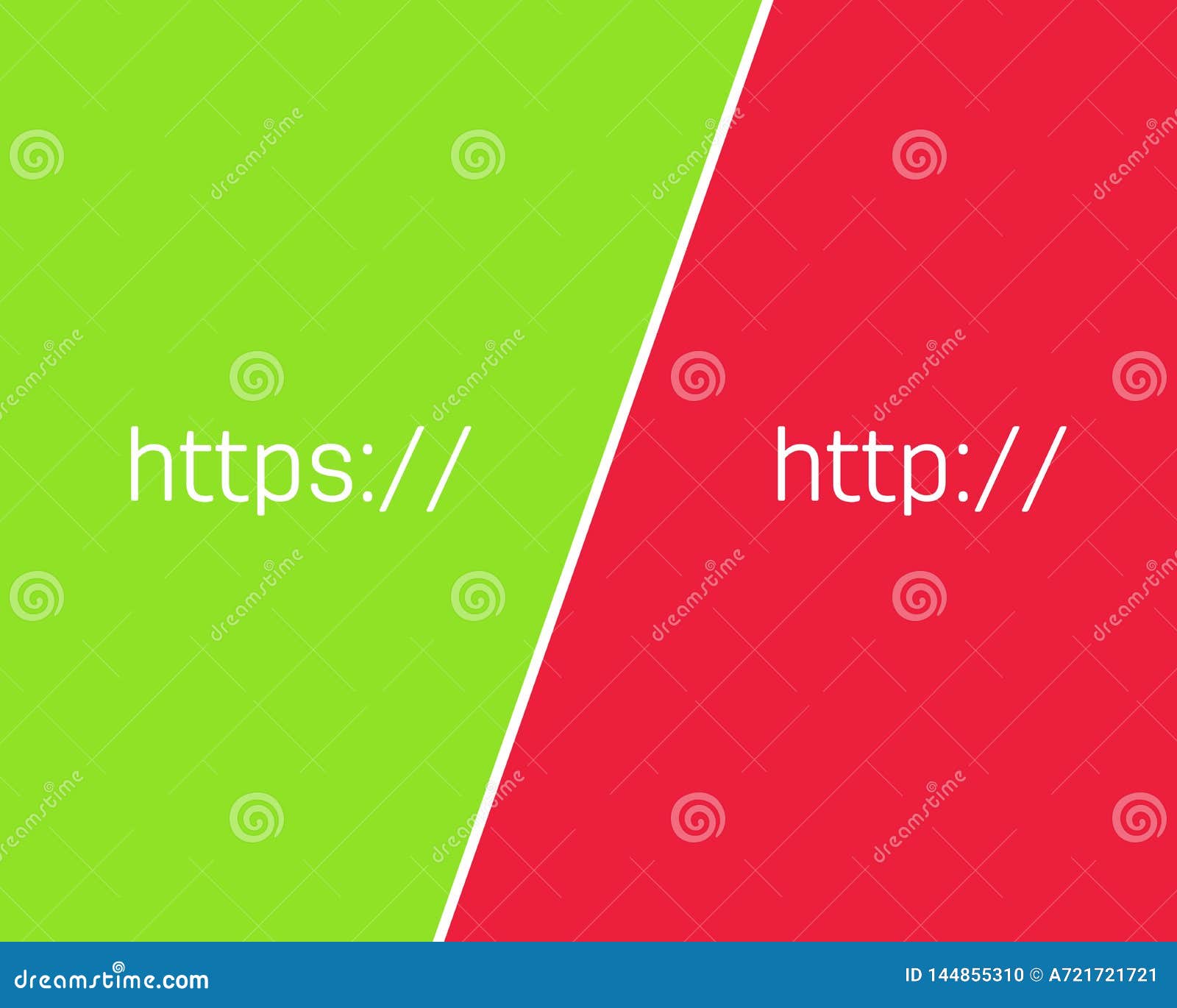 Http And Https On Shields Linear Vector Illustration On White ...