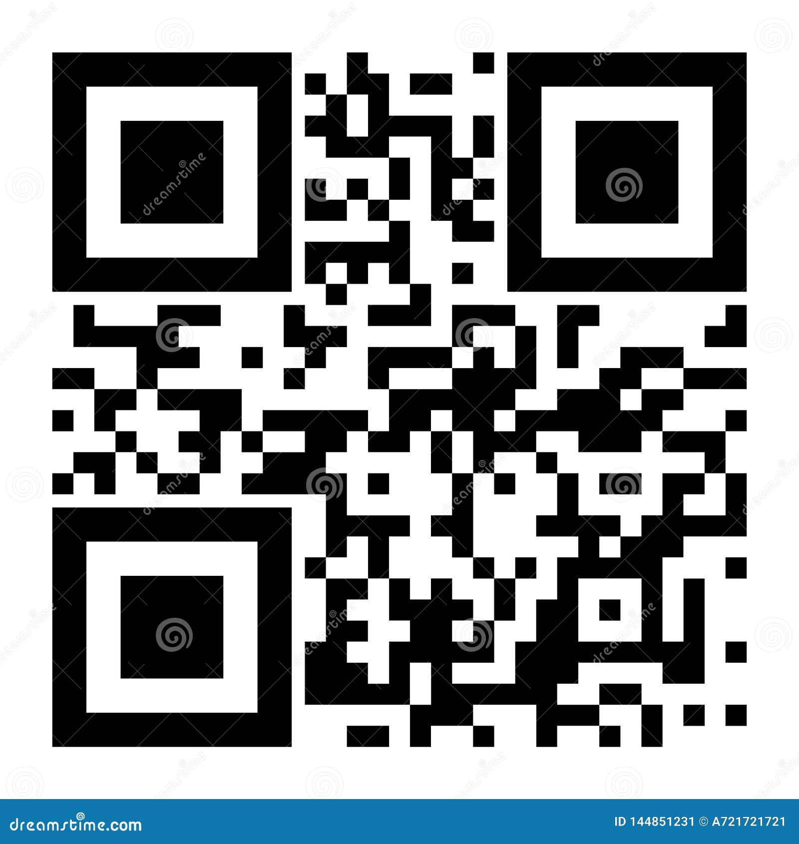 Creative Illustration of QR Codes, Packaging Labels, Bar Code on ...