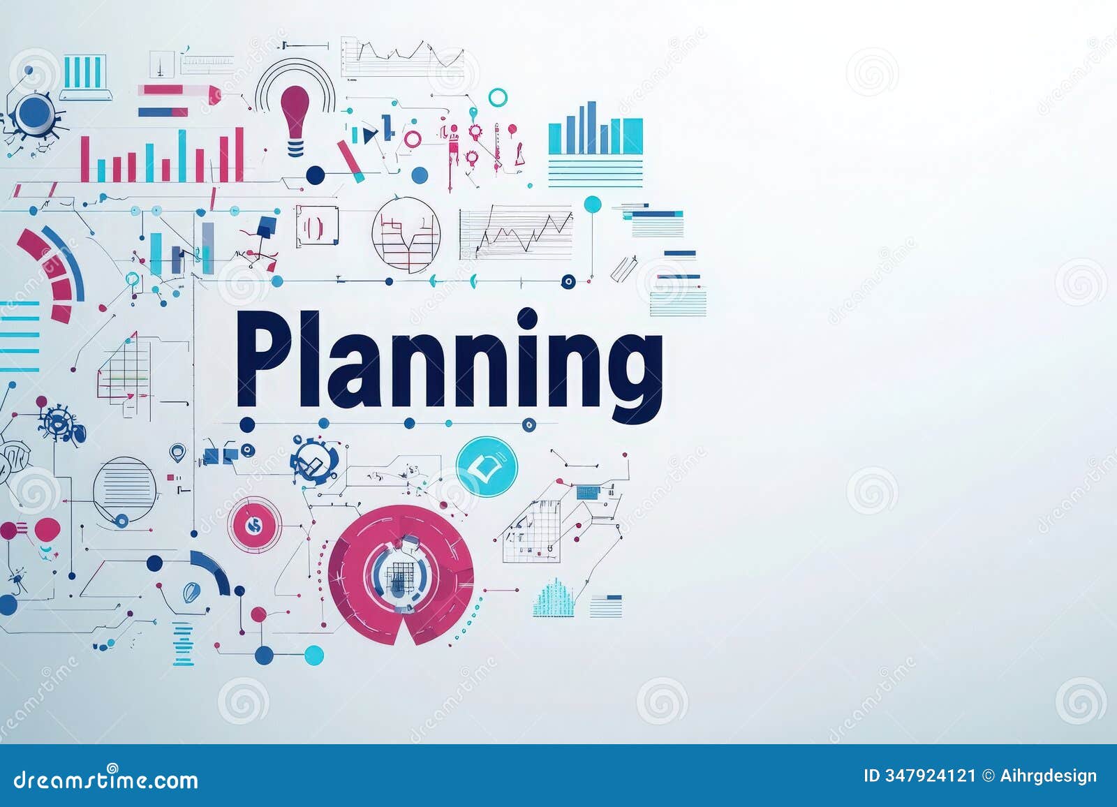 Visual Representation of Strategic Planning with Graphs and Symbols for ...