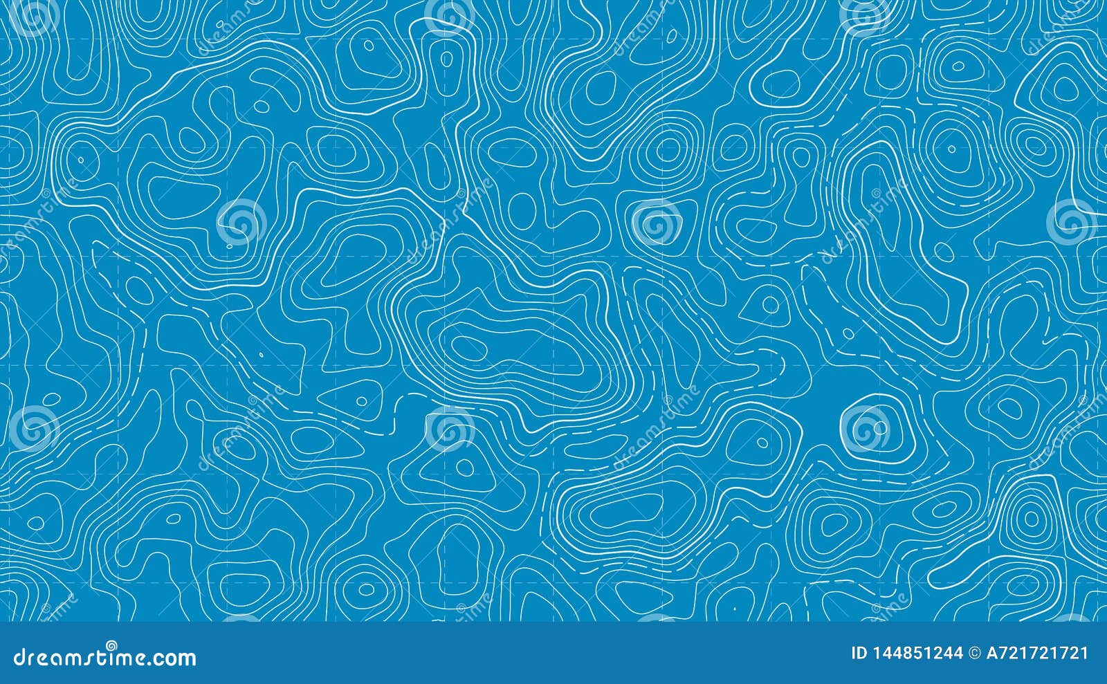 Creative Illustration Of Topographic Map Art Design Contour Background Abstract Concept