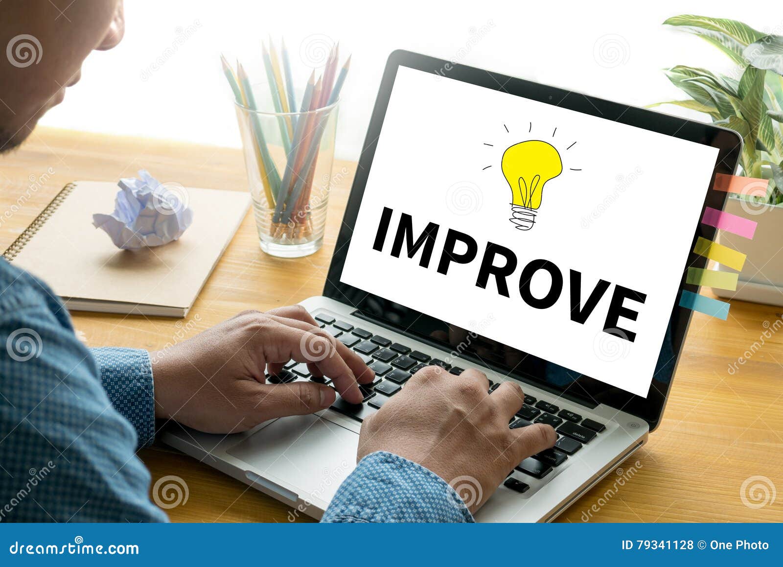 Creative Improve Ideas To Inspiration Stock Photo - Image of mechanism ...