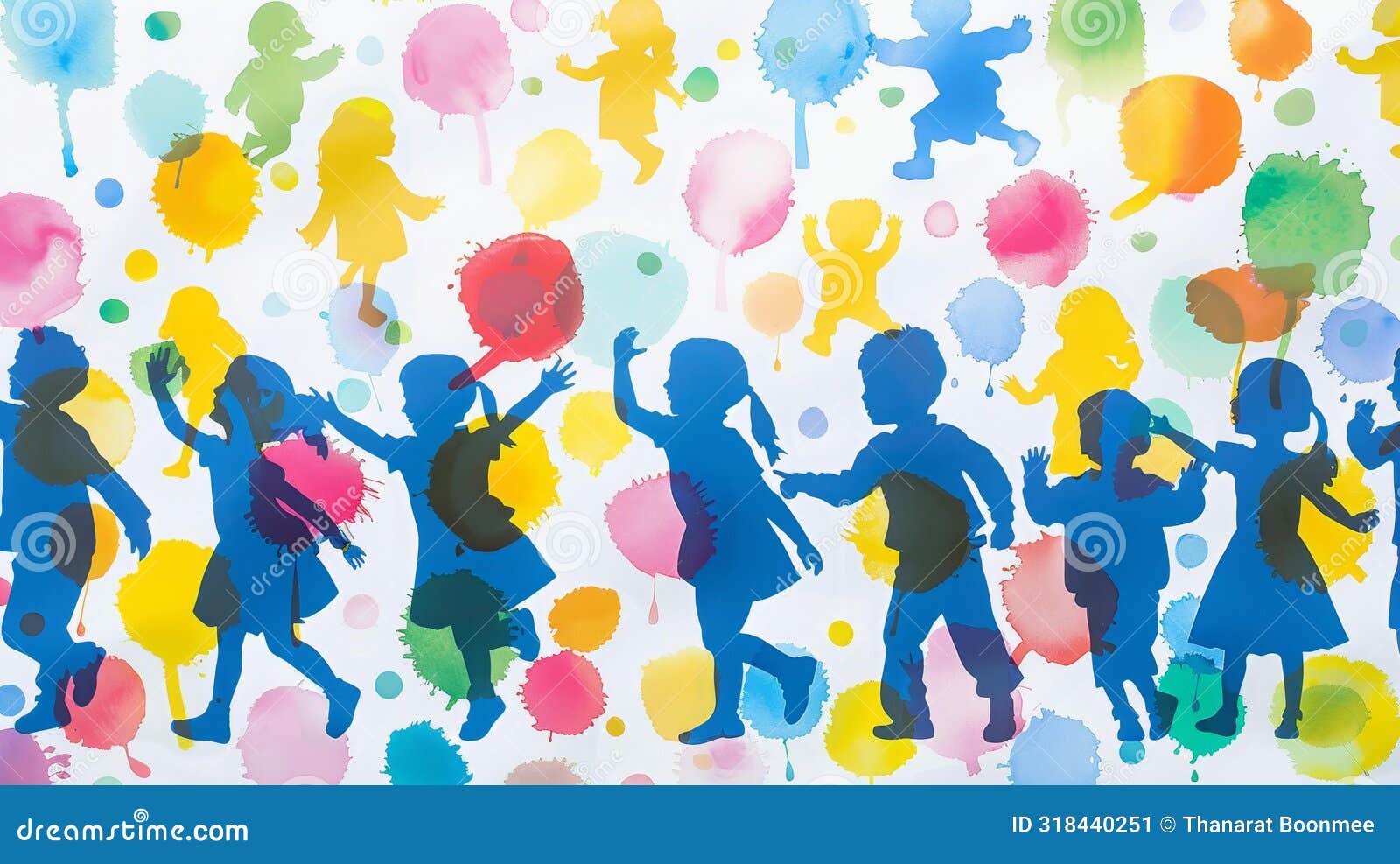 Background Design Featuring Diverse Students and Teachers, Ai Generated ...