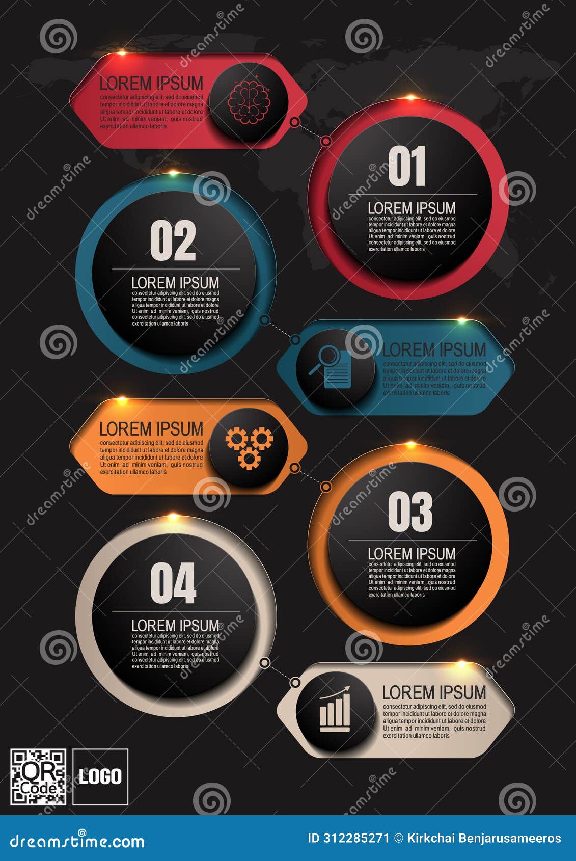 Creative Infographic Chart Templates for Dynamic Presentations 24 Stock ...