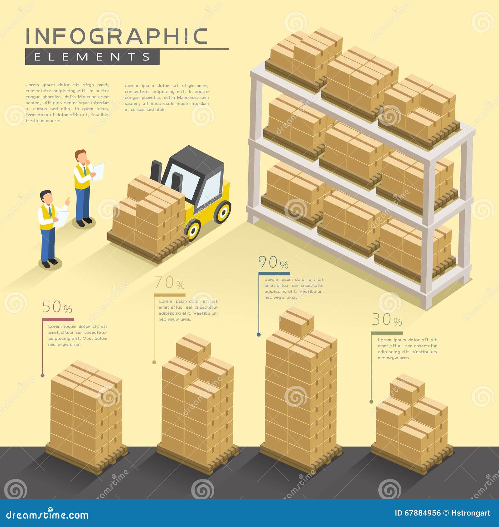 Creative Infographic Template Stock Vector - Illustration of ...