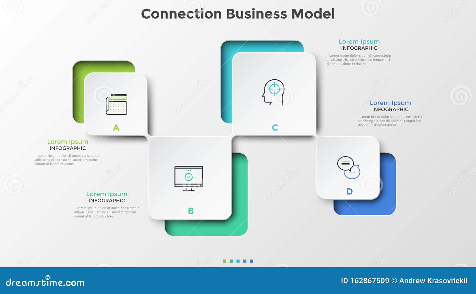 Creative Infographic Template Stock Vector - Illustration of progress ...