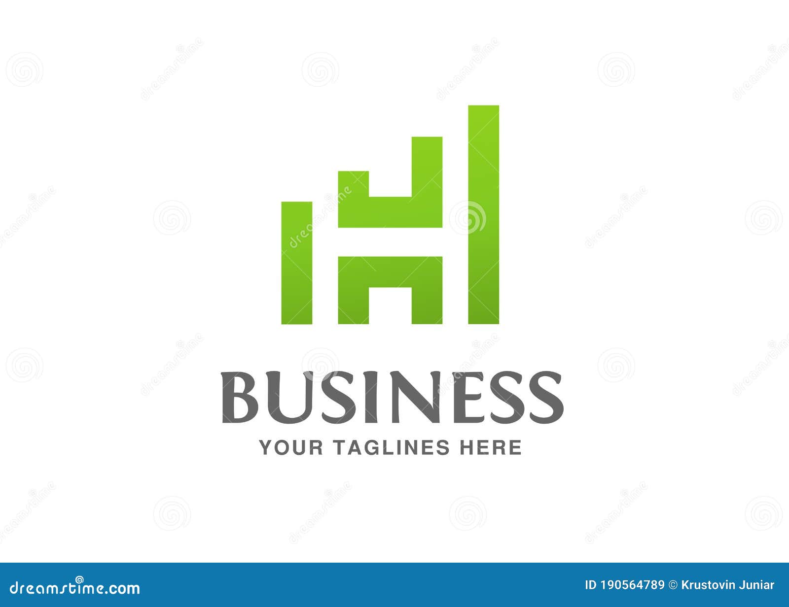 Creative Initial Letter H Ideas Logo Stock Vector - Illustration of ...