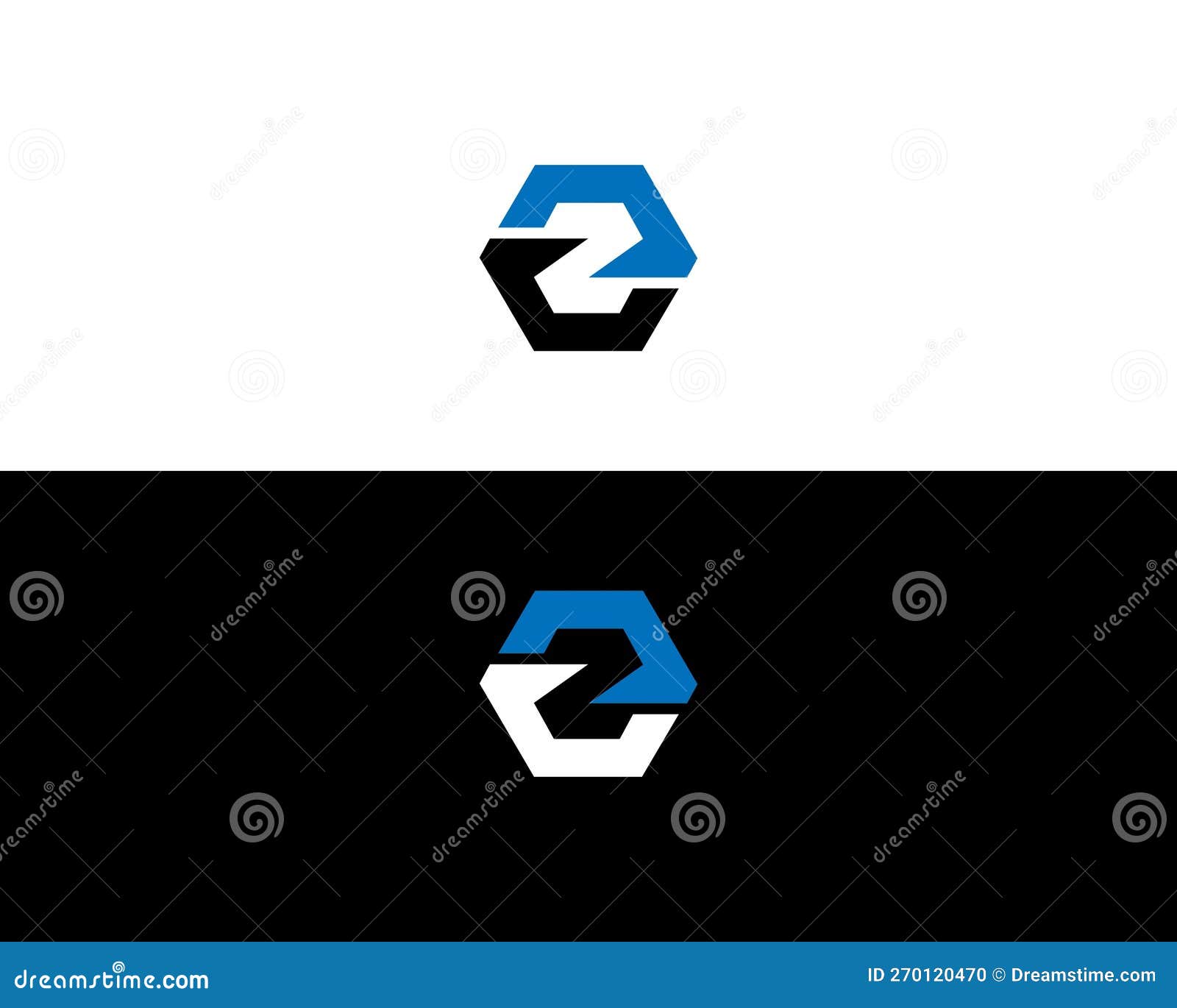 Initial Letter Z Logo Vector Stock Vector - Illustration of clean ...