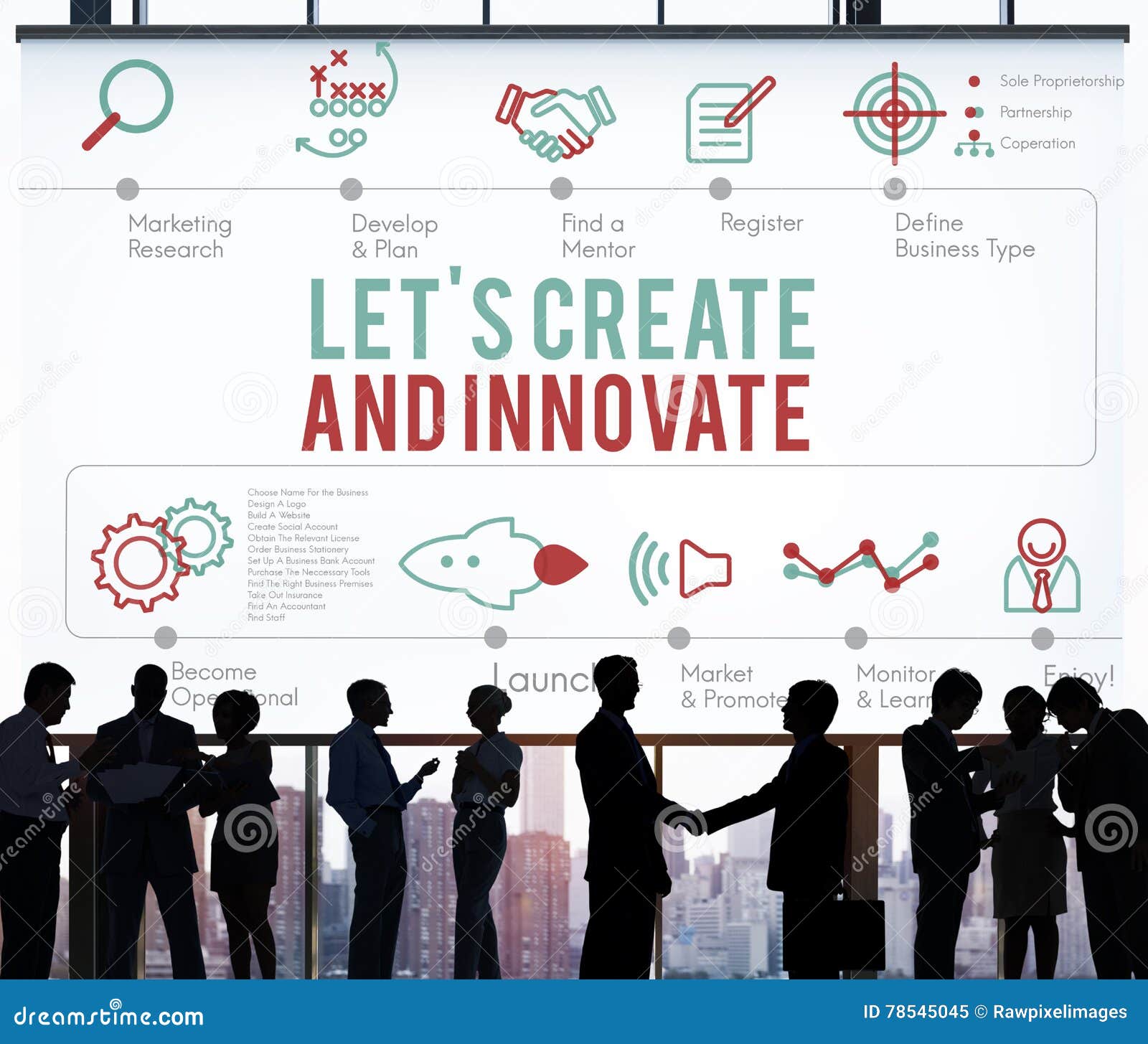 Creative Innovate Development Ideas Progress Concept Stock Image ...