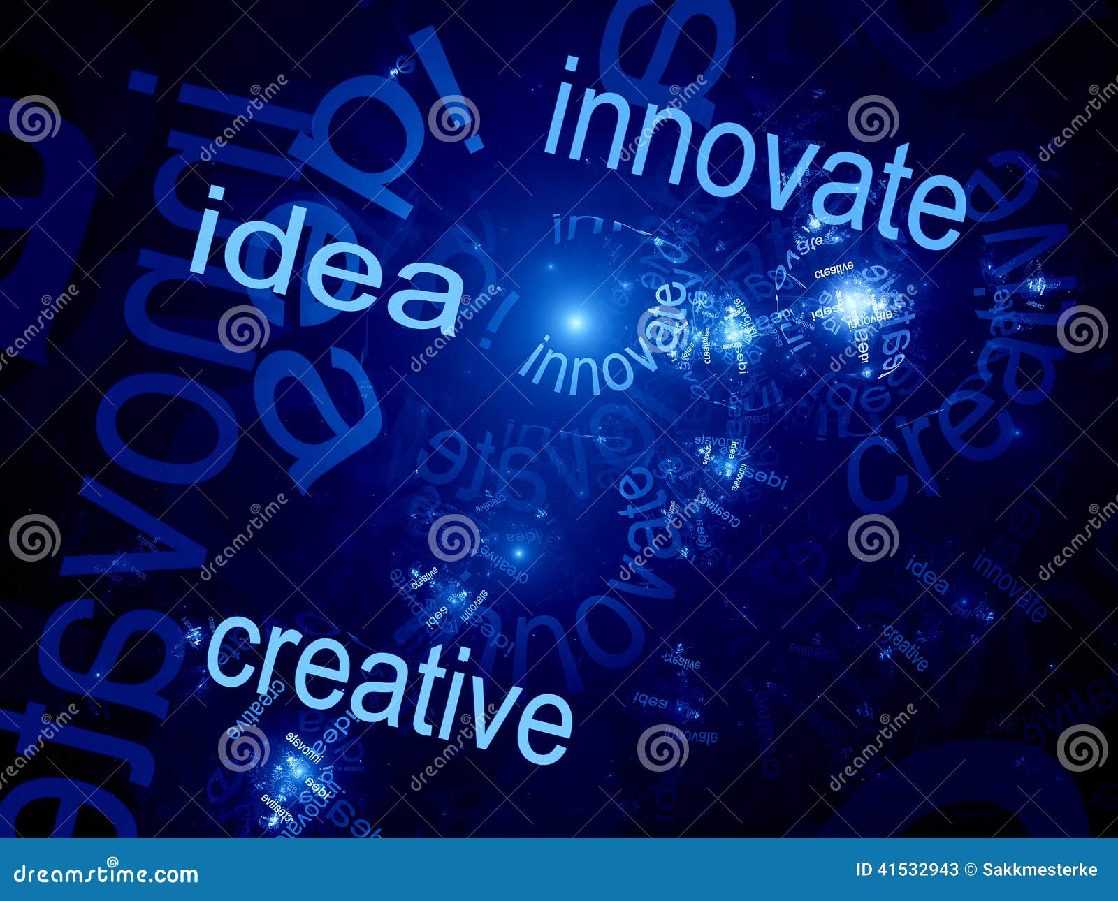 Creative innovate idea stock illustration. Illustration of bright ...