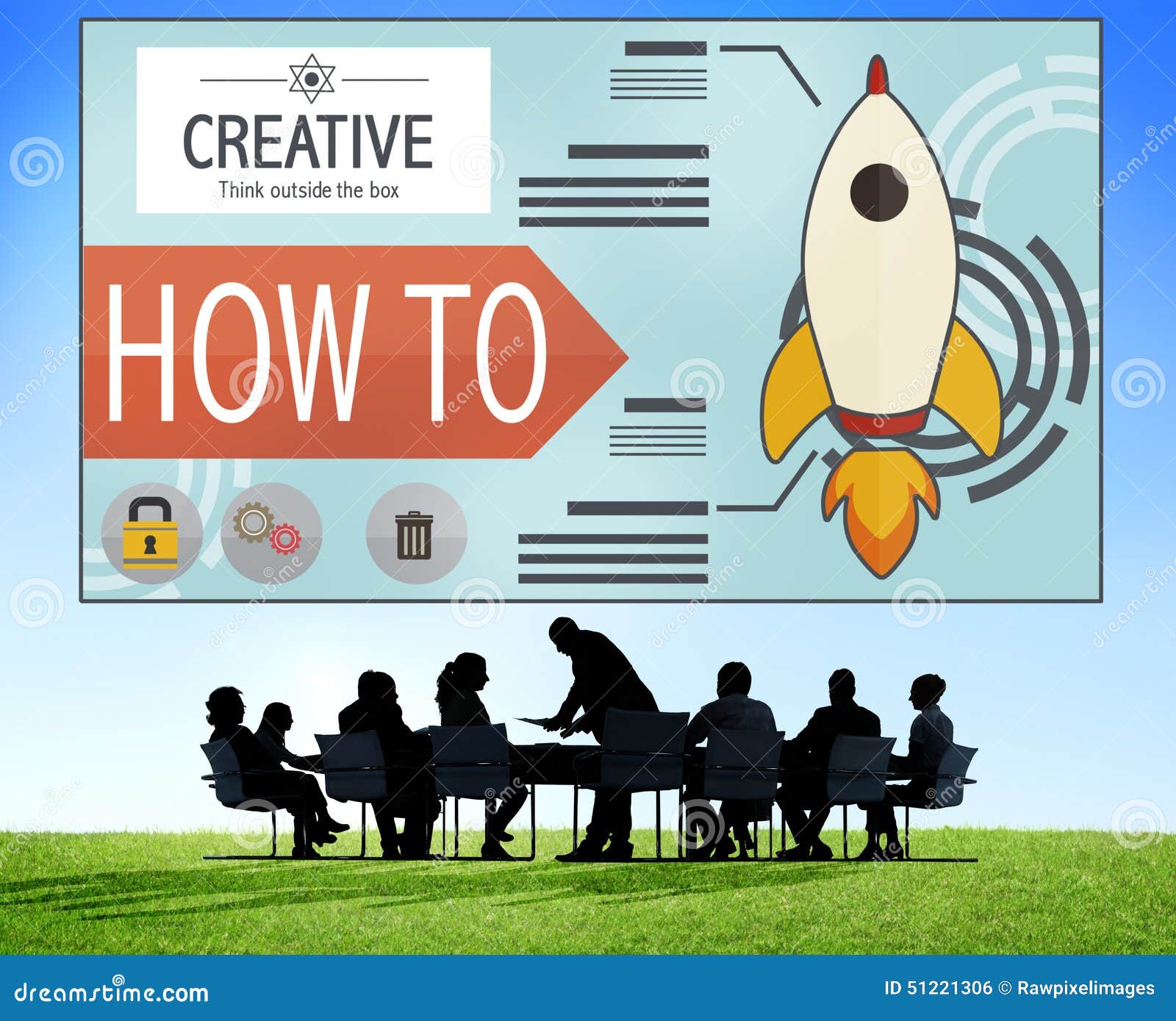 Creative Innovation Development Growth Success Plan Concept Stock Photo ...