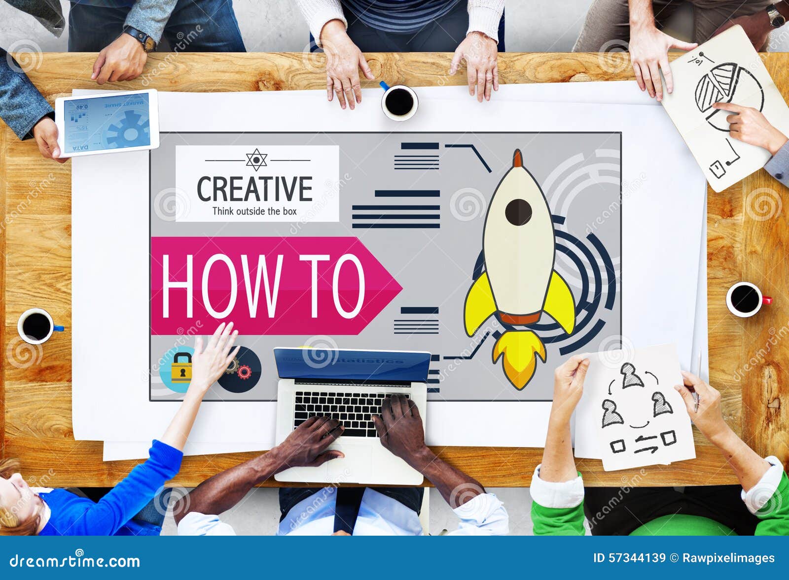 Creative Innovation Development Growth Success Plan Concept Stock Image ...