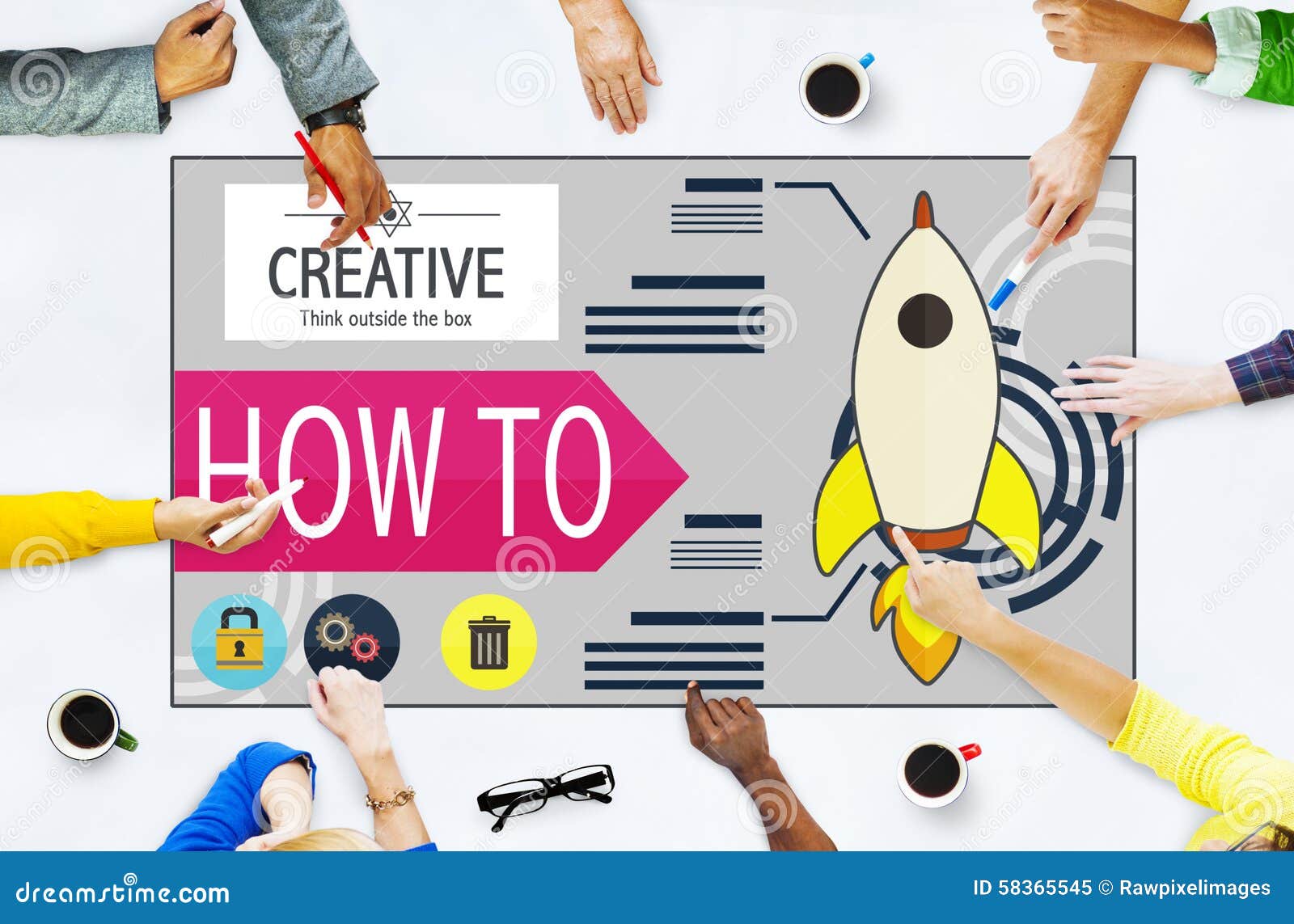 Creative Innovation Development Growth Success Plan Concept Stock Image ...