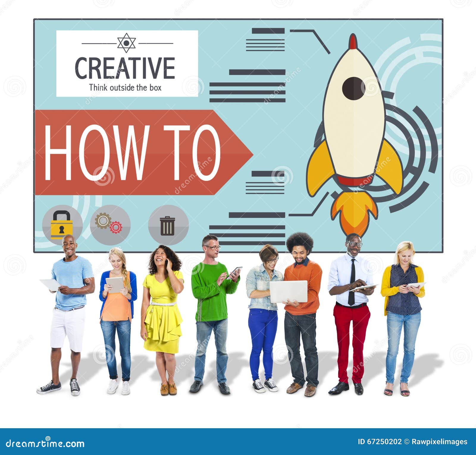 Creative Innovation Development Growth Success Plan Concept Stock Photo ...