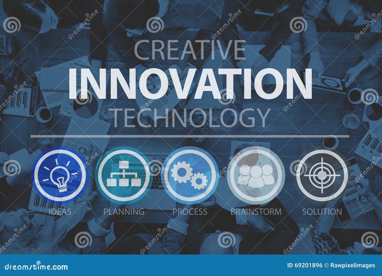 Creative Innovation Development Strategy Improvement Concept Stock ...