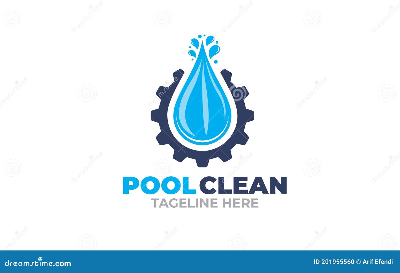 Creative Innovation Graphic Vector for Swimming Pool Concept Logo ...