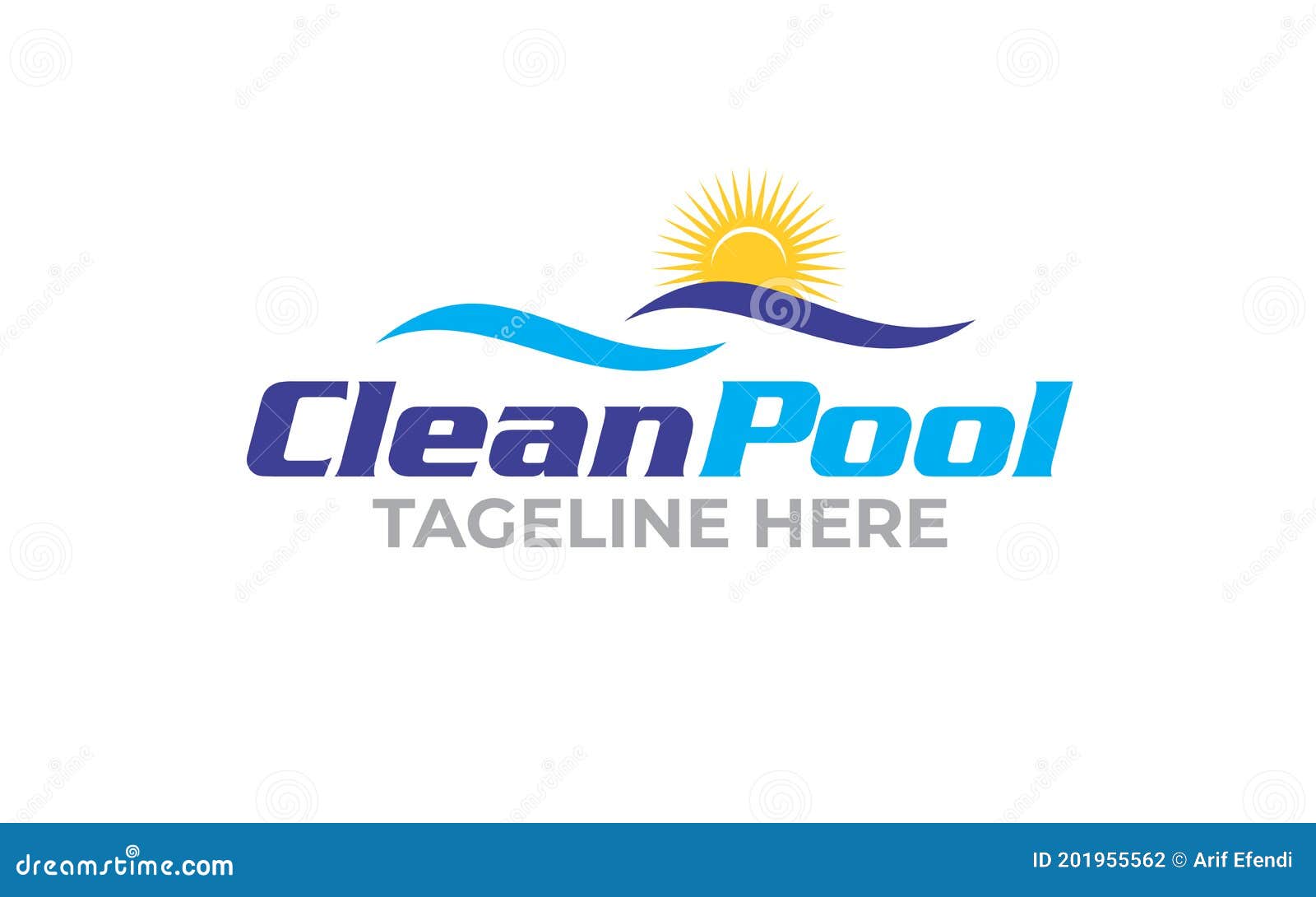 Creative Innovation Graphic Vector for Swimming Pool Concept Logo ...