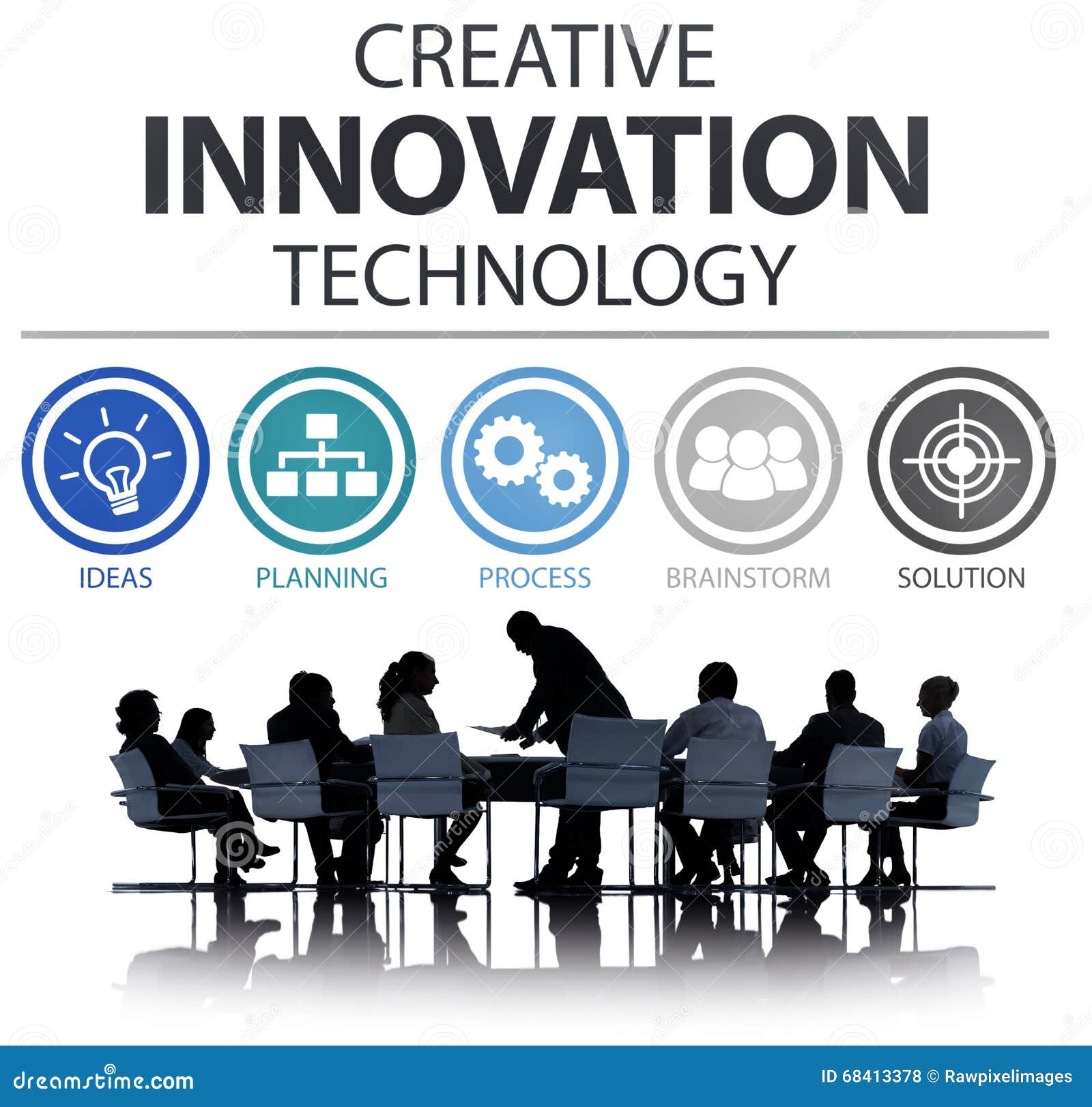Creative Innovation Technology Ideas Inspiration Concept Stock Photo ...