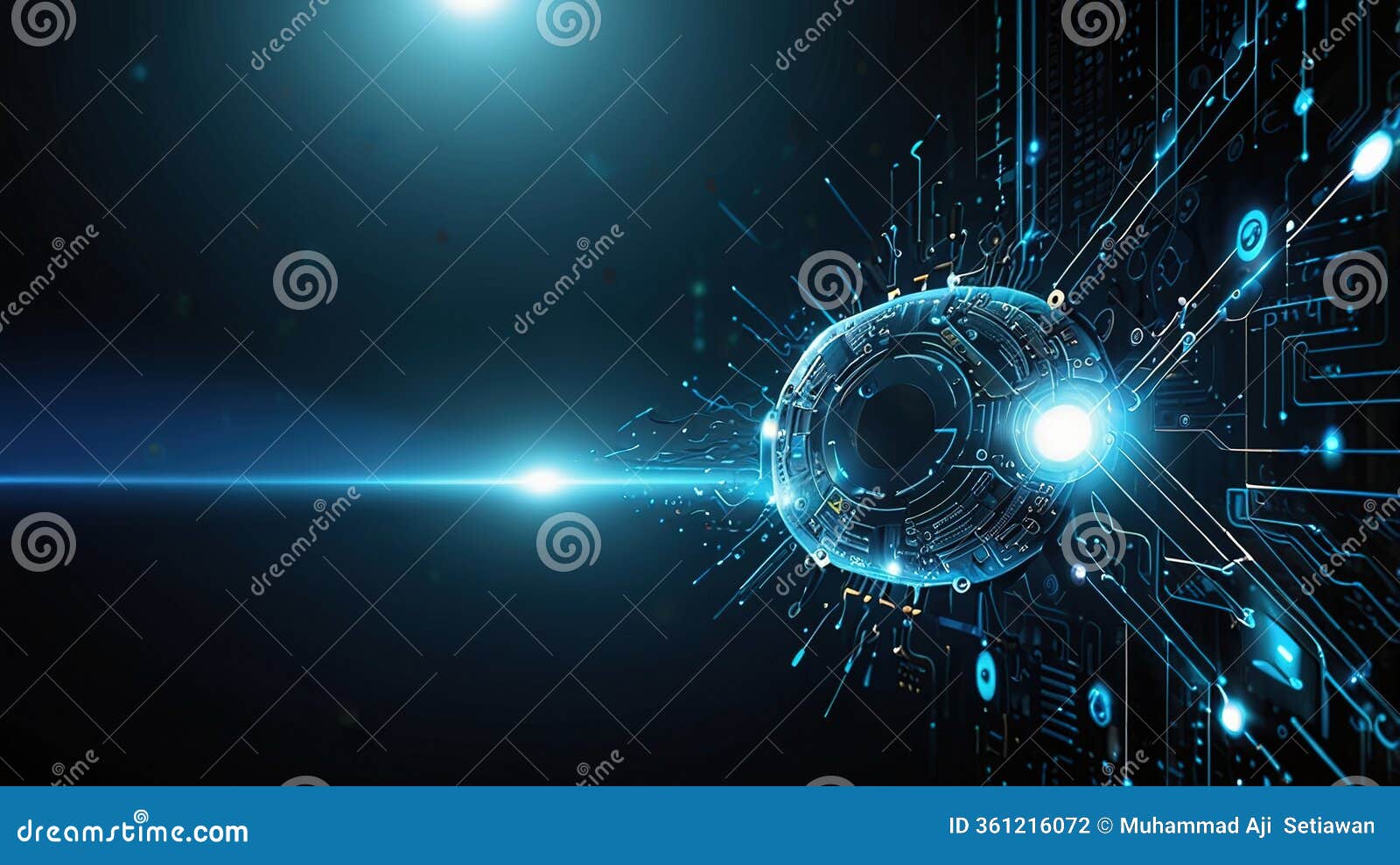 Creative Inovative Technology Background Stock Illustration ...