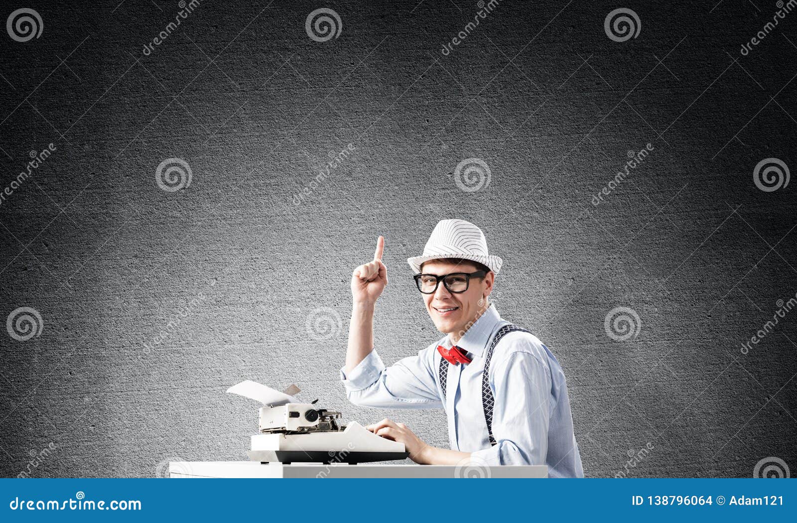 Creative Inspiration of Young Writer. Stock Photo - Image of paper ...