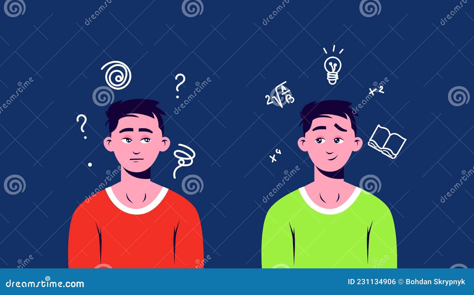 Creative Intellect Capable of Various Stock Vector - Illustration of ...