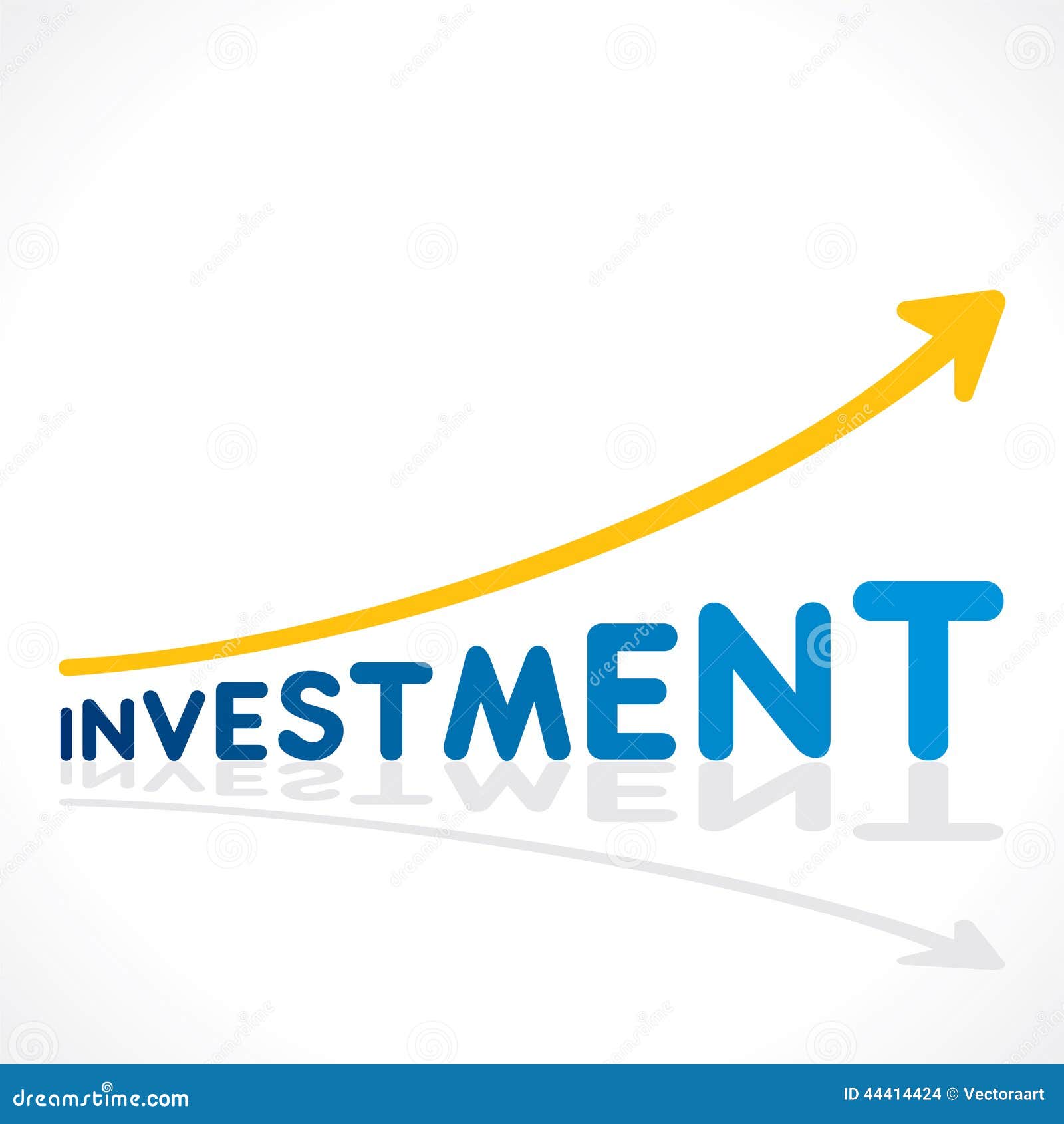 Investment Word Means Lending And Investing For Return Royalty-Free ...