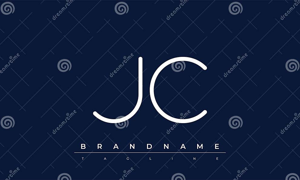 Creative JC Letter Initial Logo Vector Image Stock Vector ...