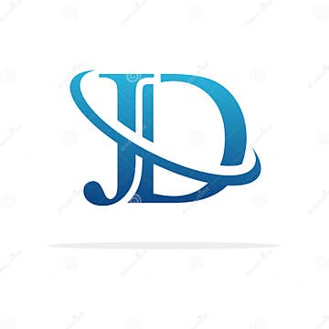 Creative JD Logo Icon Design Stock Vector - Illustration of internet ...