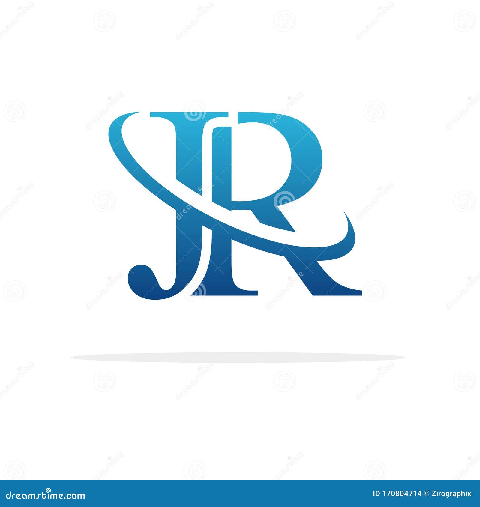 Creative JR Logo Icon Design Stock Vector - Illustration of sign, logo ...