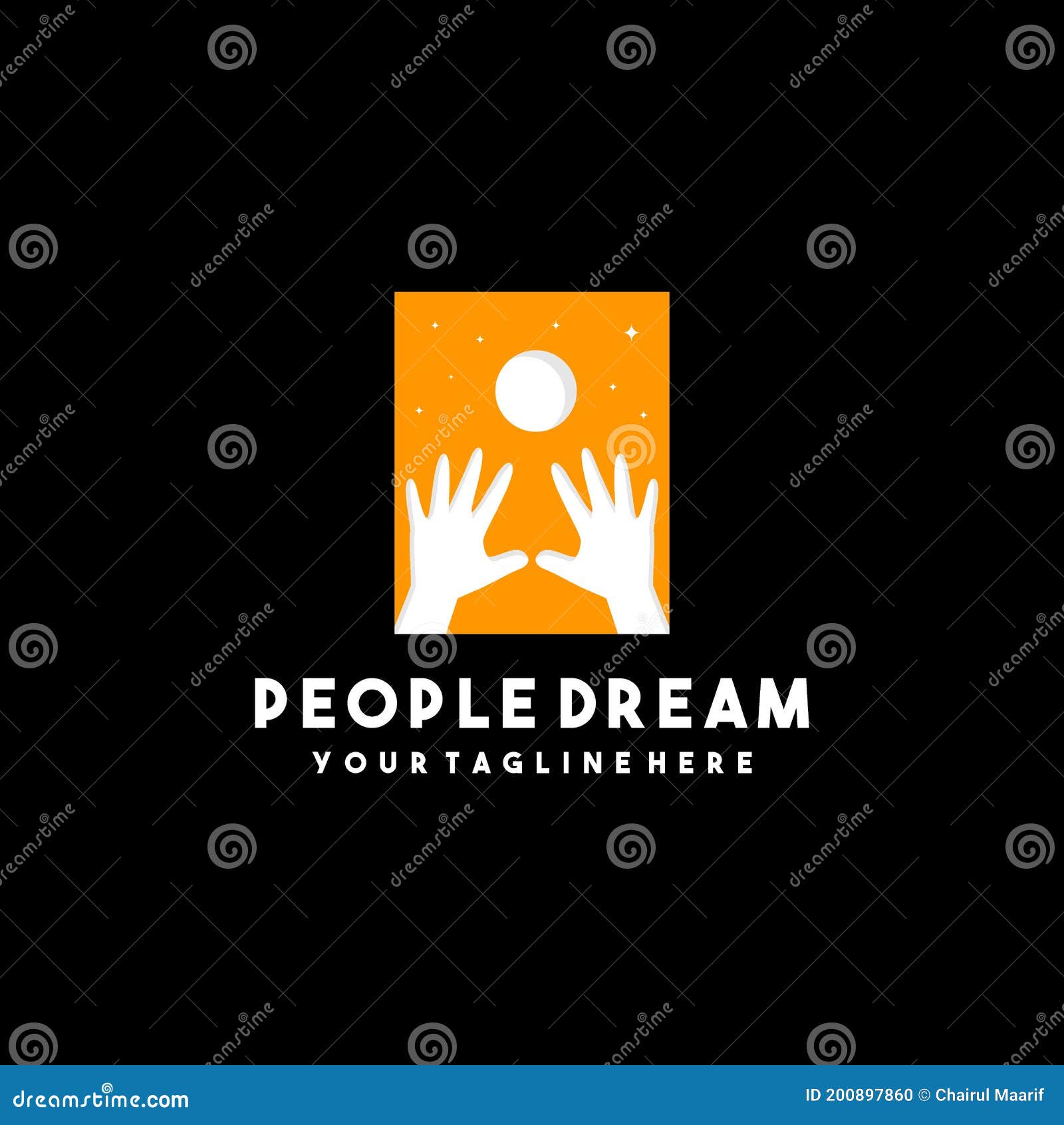 Creative Kid Dreams Logo Design Stock Illustration - Illustration of ...