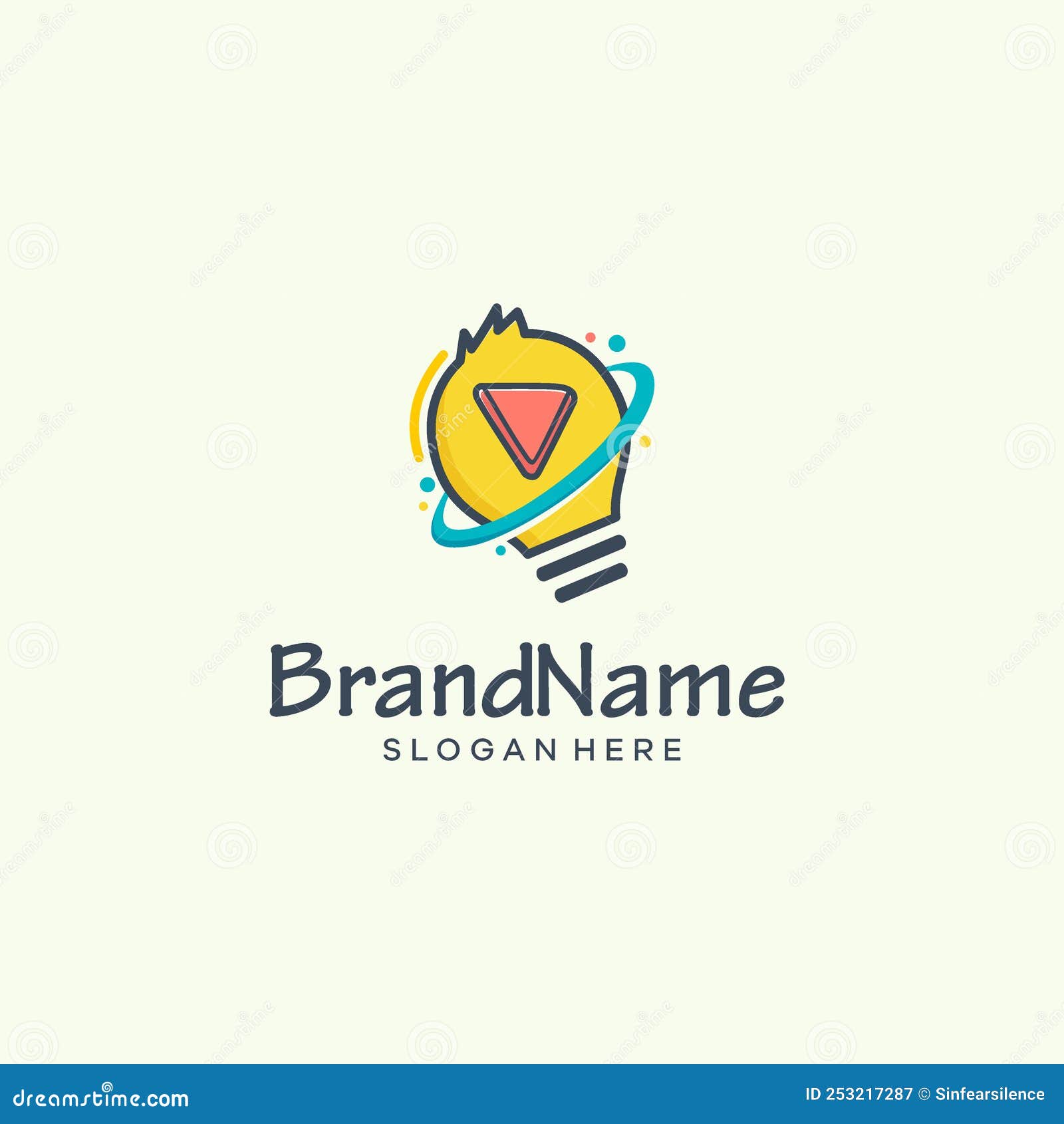 Creative Kids Education Logo Icon Vector Template Stock Vector ...