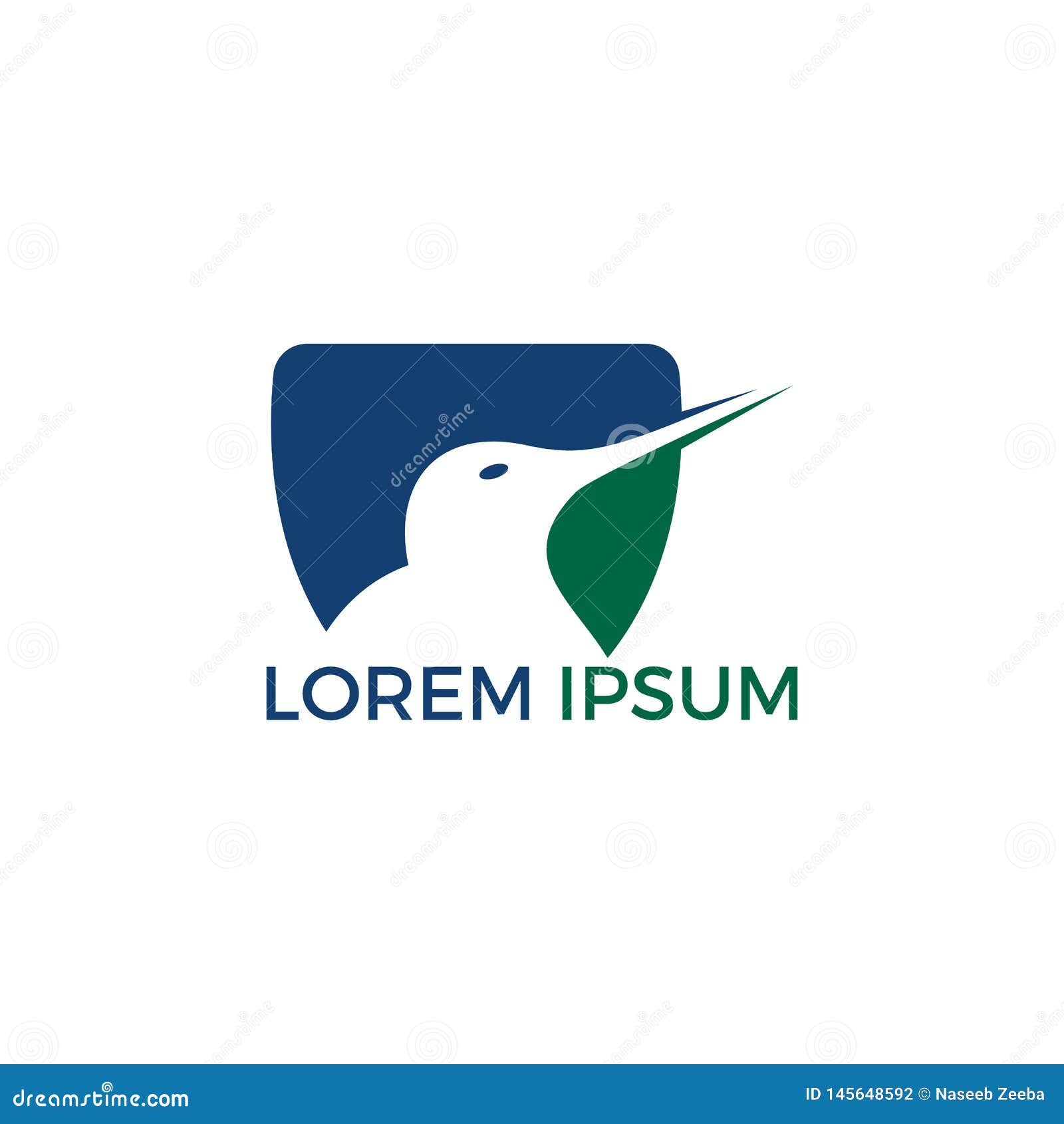 Kiwi Bird Vector Logo Design. Stock Vector - Illustration of icon ...