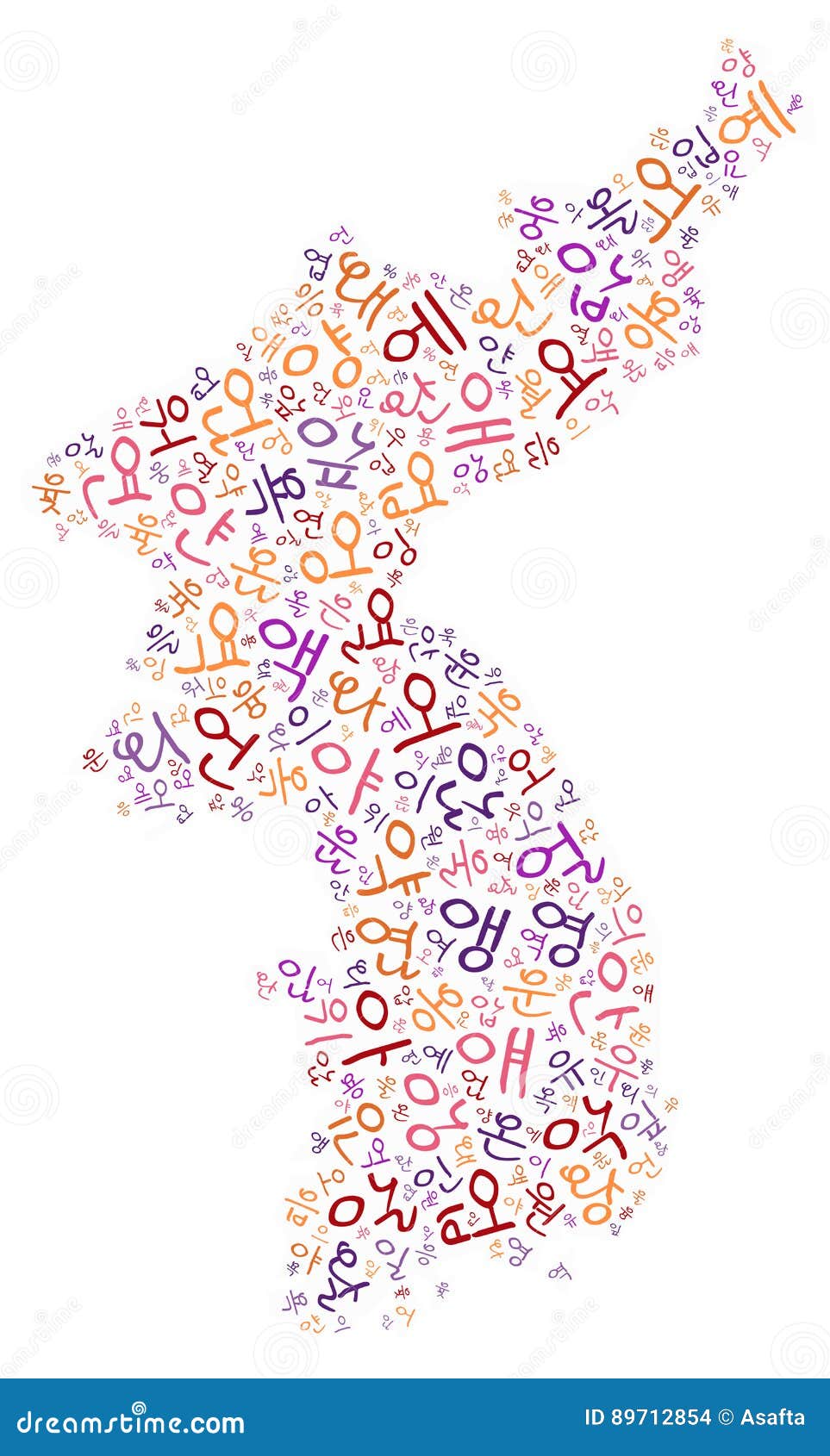 Creative Korean Alphabet Texture Background Stock Photo - Image of ...