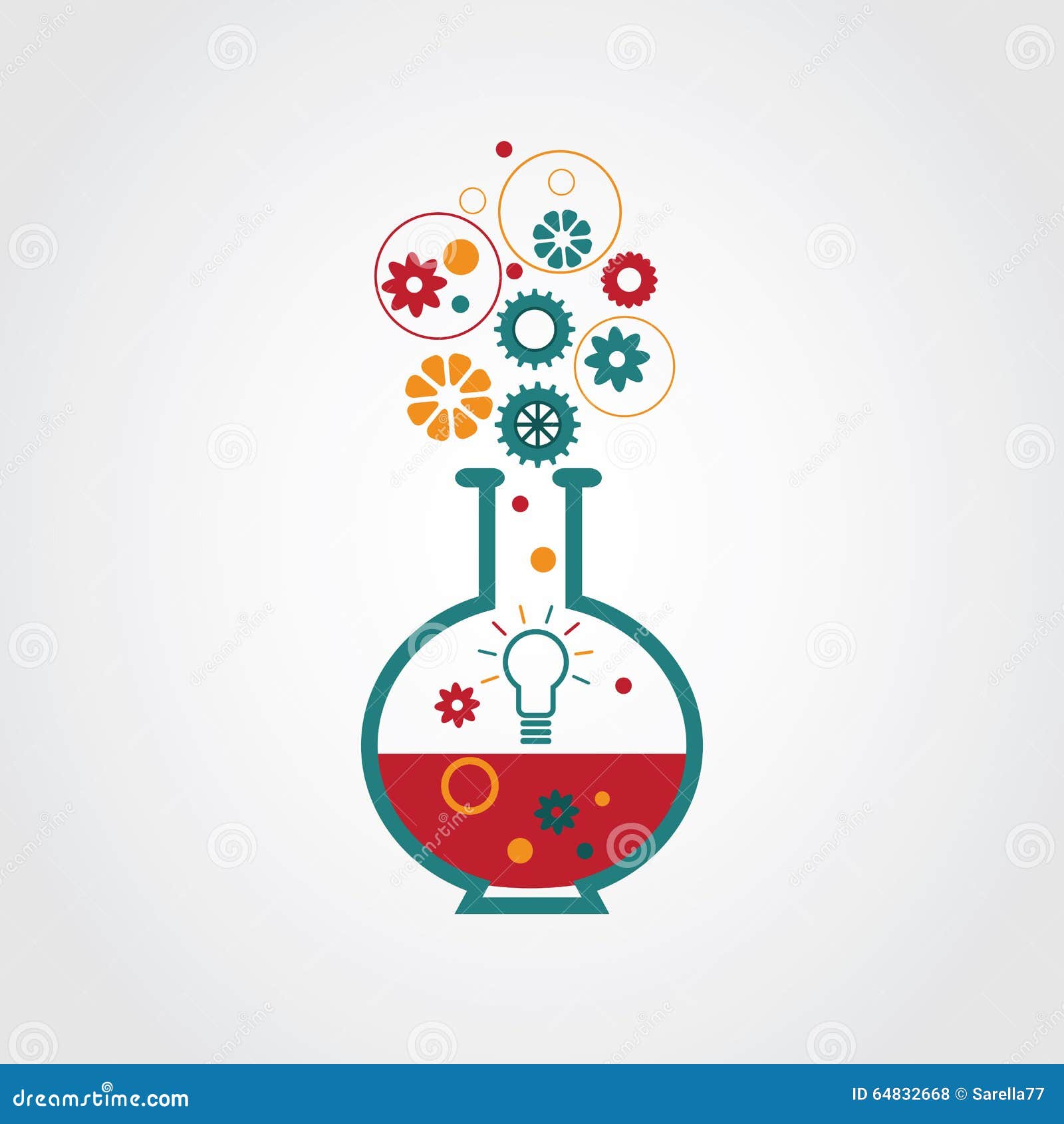 Creative lab stock vector. Illustration of human, information - 64832668