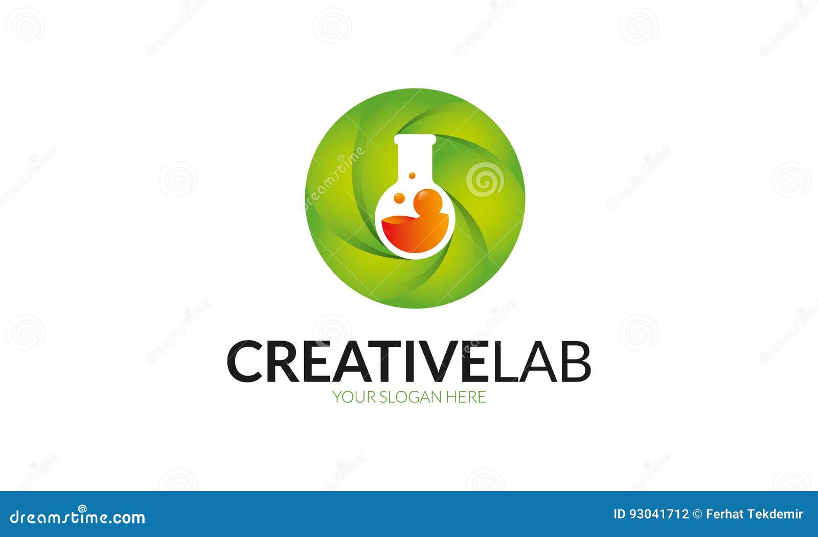 Creative Lab Logo stock vector. Illustration of flask - 93041712