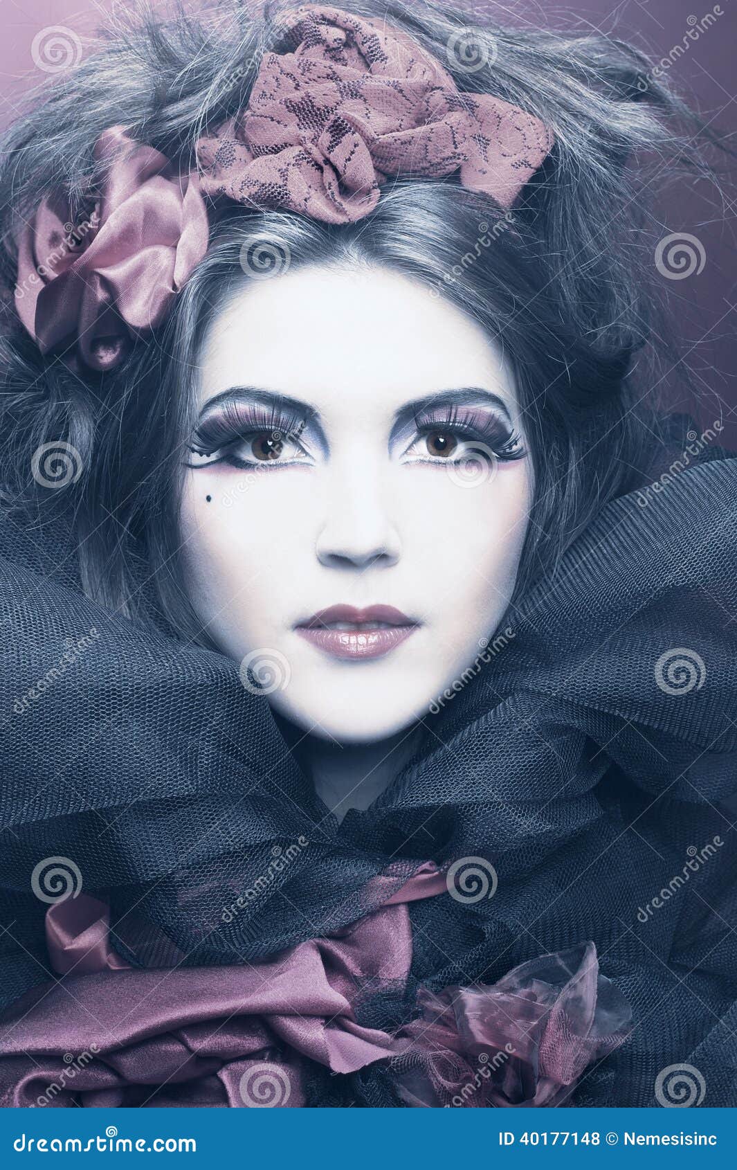 Creative lady. stock photo. Image of modernistic, cheerful - 40177148